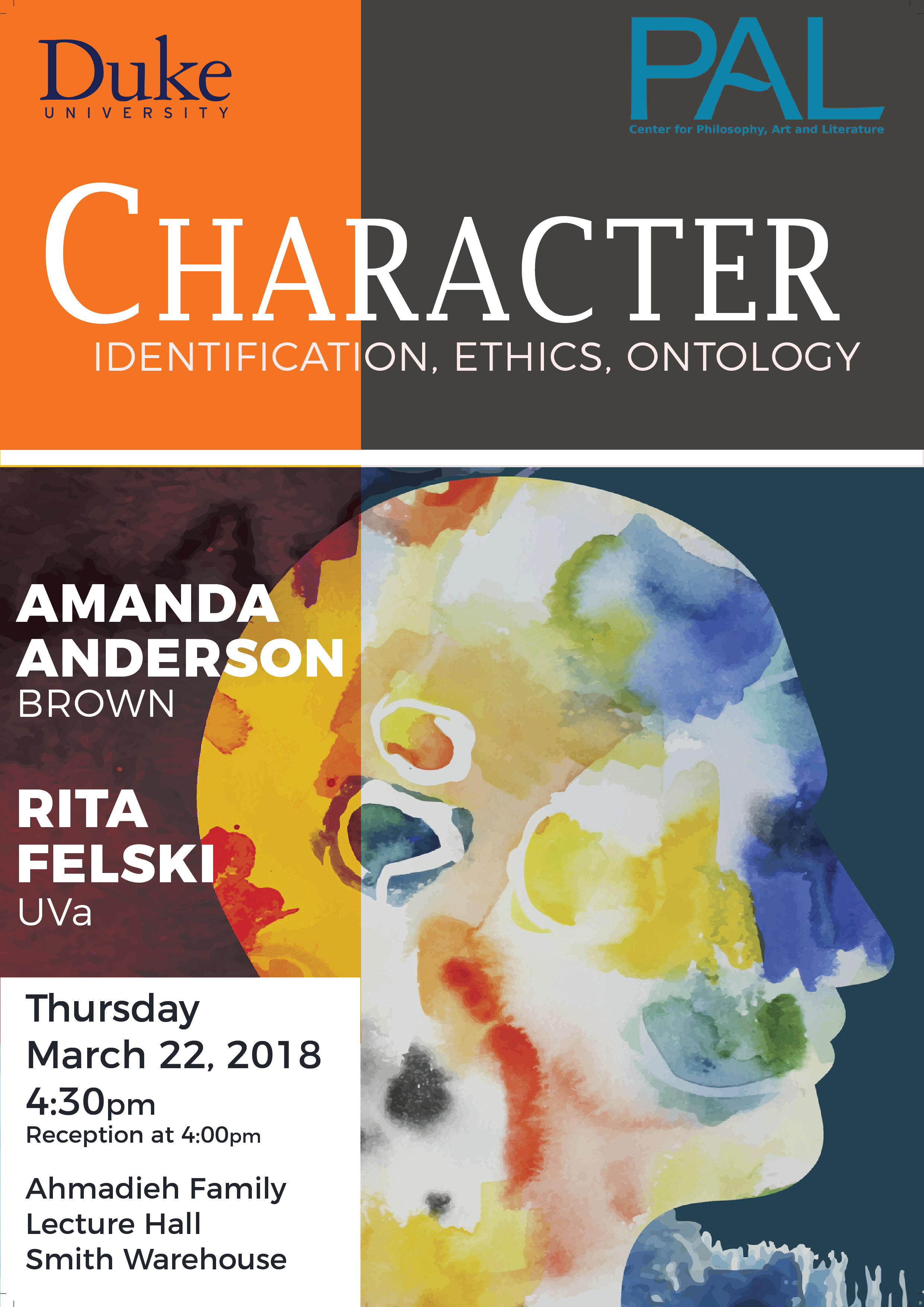 Character: Identification, Ethics, Ontology | PAL