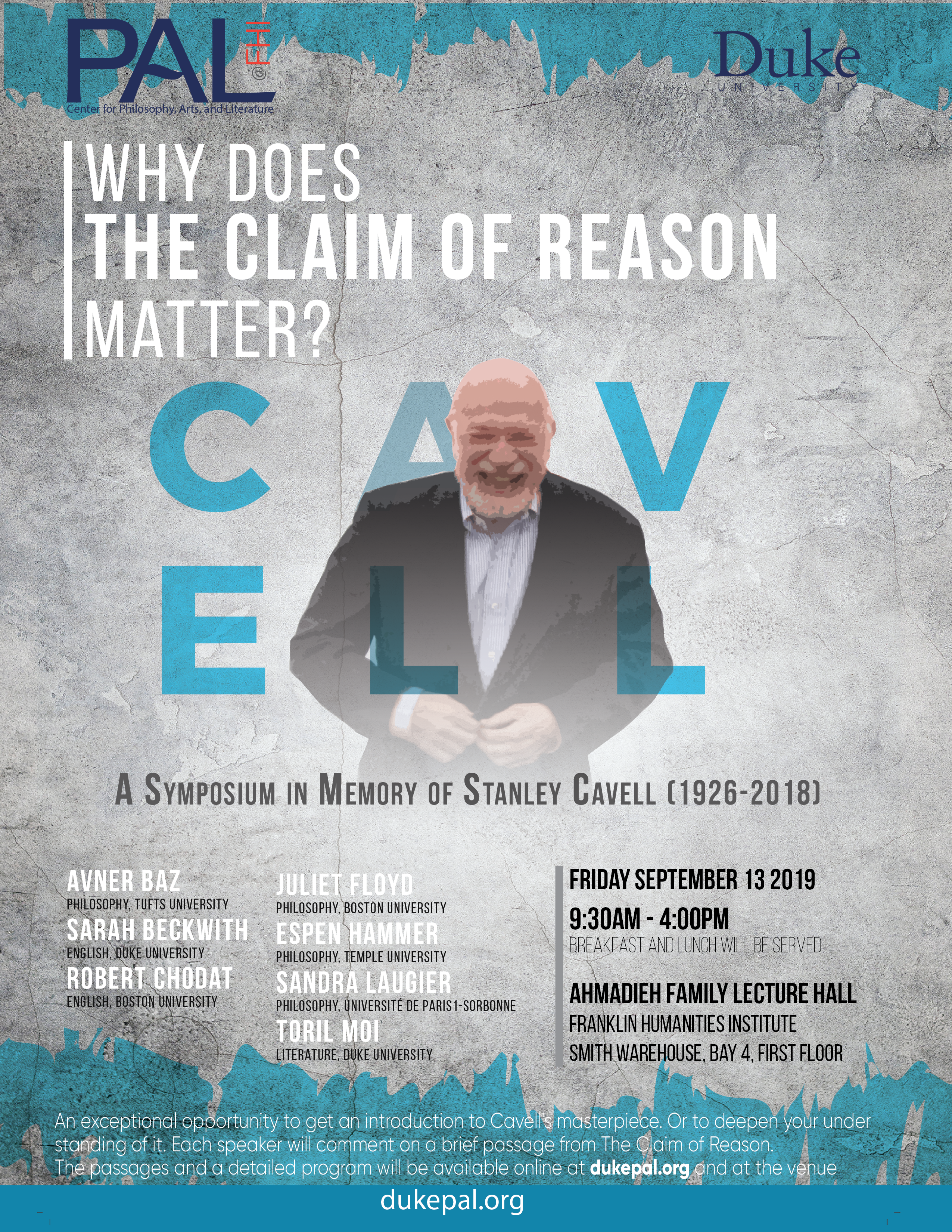 Why Does The Claim of Reason Matter? A Symposium in Memory of Stanley ...